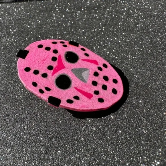 Accessories | Pink Jason Voorhees Pin | Poshmark